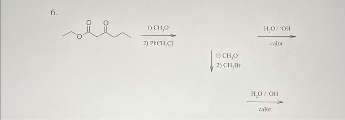 Solved 1) CH3O 2) PhCH2Cl 1) CH3O− 2) CH3Br | Chegg.com