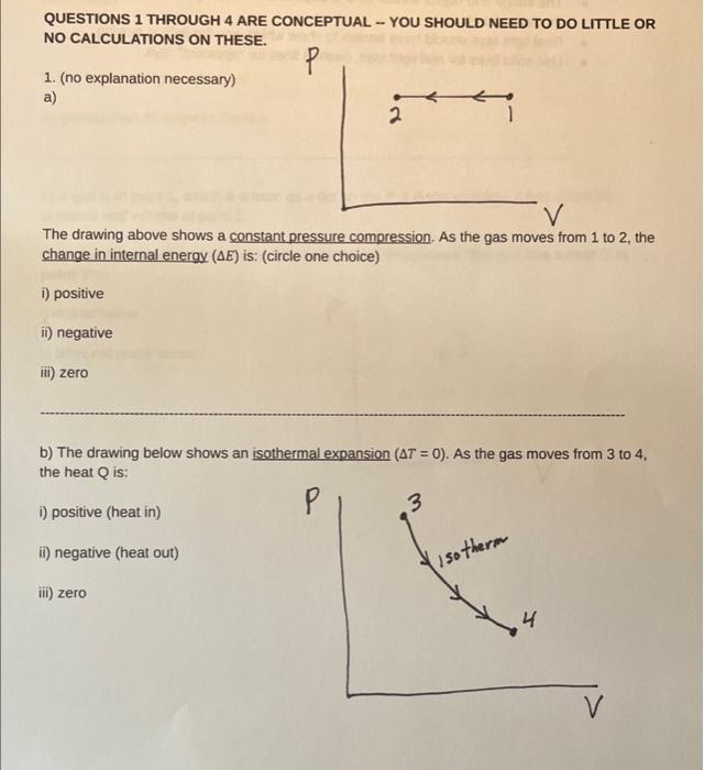 Solved QUESTIONS 1 THROUGH 4 ARE CONCEPTUAL - YOU SHOULD | Chegg.com Solved QUESTIONS 1 THROUGH 4 ARE CONCEPTUAL - YOU SHOULD | Chegg.com