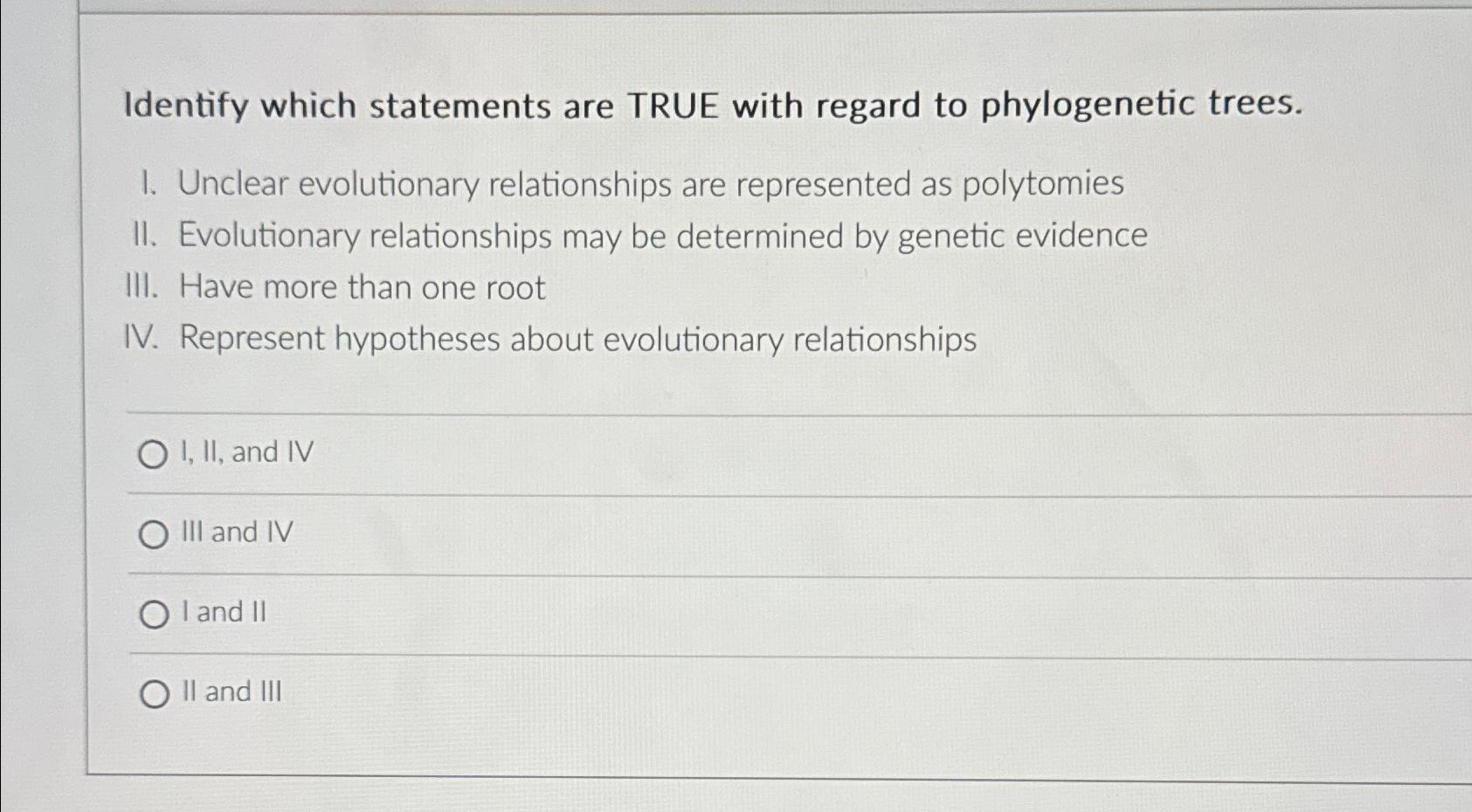 Solved Identify which statements are TRUE with regard to | Chegg.com