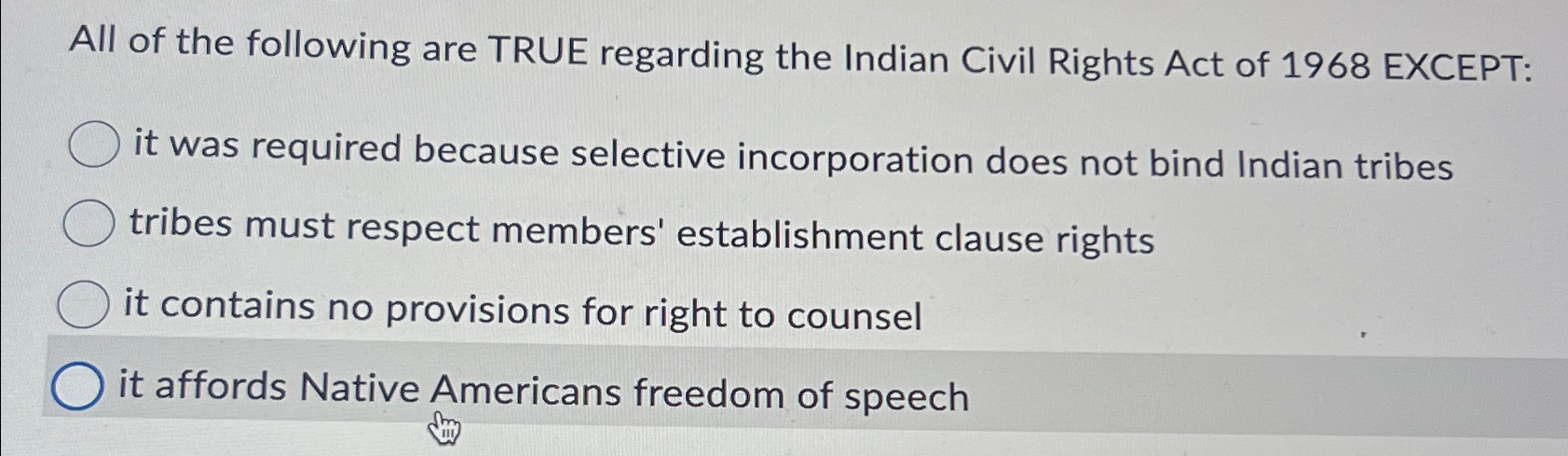 Solved All of the following are TRUE regarding the Indian | Chegg.com