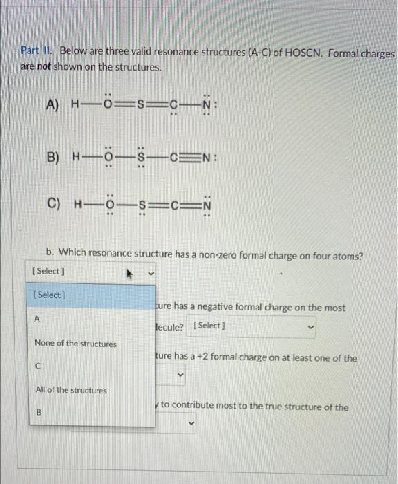 Solved Part I. Below is an invalid Lewis structure for | Chegg.com