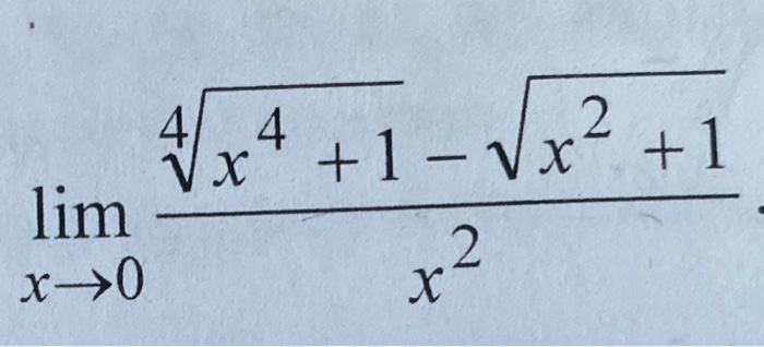Solved determine the limit , you have to do conjugate 2 | Chegg.com