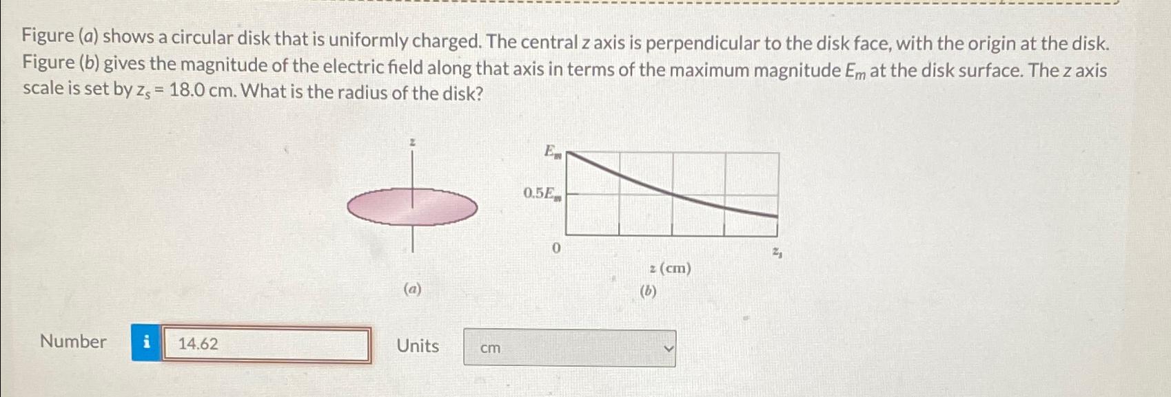 Solved Figure (a) ﻿shows a circular disk that is uniformly | Chegg.com