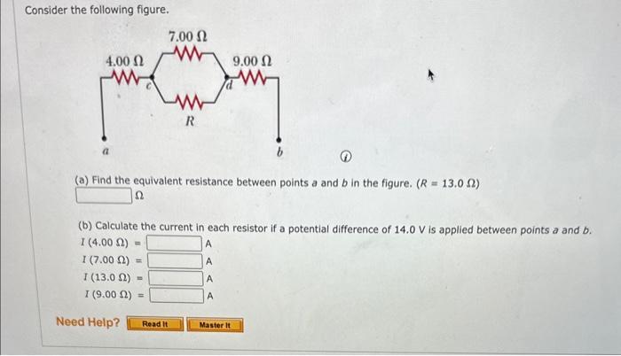 Solved Consider the following figure. (a) Find the | Chegg.com