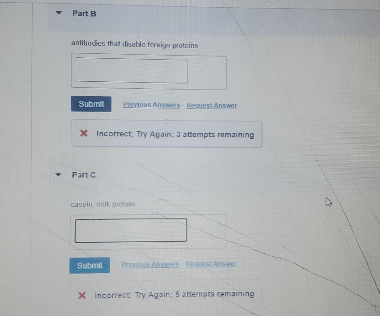 Solved antibodies that disable foreign proteinslipases that | Chegg.com