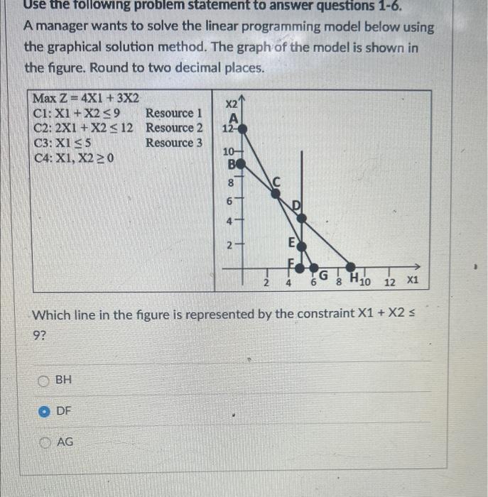 Solved Use the following problem statement to answer | Chegg.com