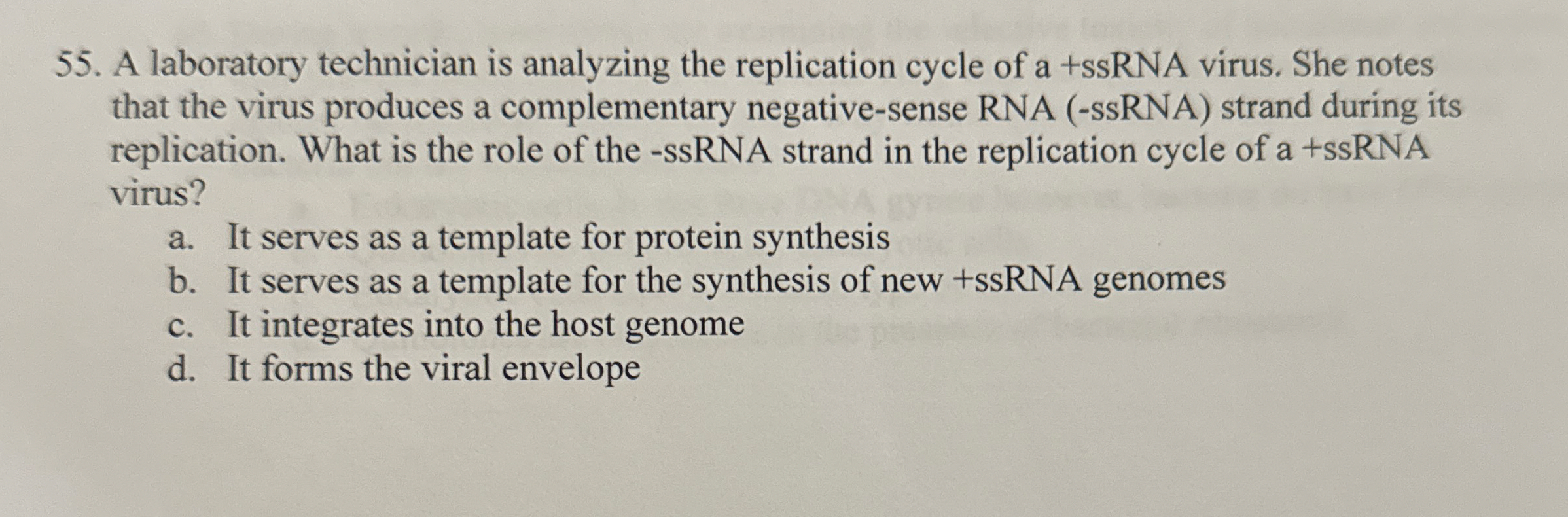 [Solved]: A laboratory technician is analyzing the replicati