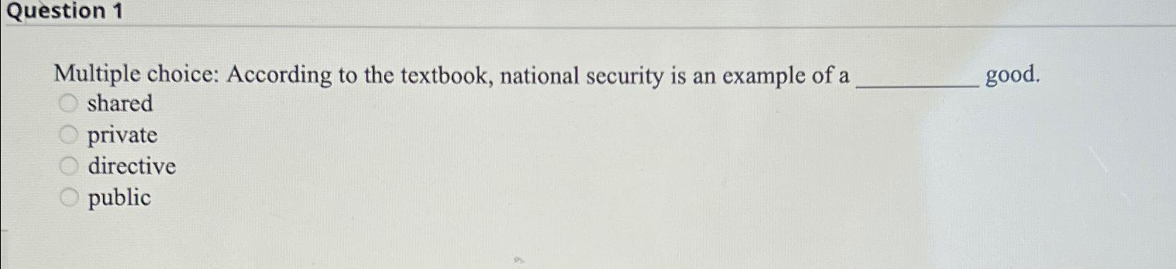 Solved Question 1Multiple choice: According to the textbook, | Chegg.com Solved Question 1Multiple choice: According to the textbook, | Chegg.com