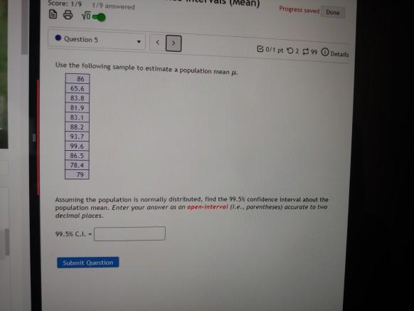 Solved Home > [FALL 2020] MATH 1401 - Elementary Statistics | Chegg.com