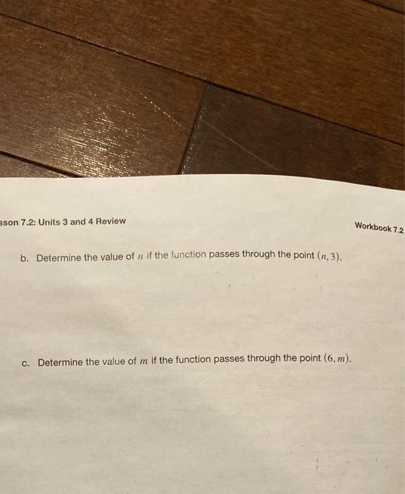 Solved 3. The function f(x)=logb(x+2) passes through the | Chegg.com