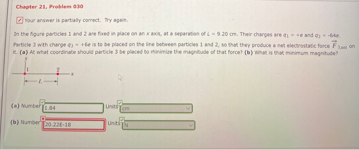 Solved Chapter 21 Problem 010 Go Your Answer Is Partially 4521
