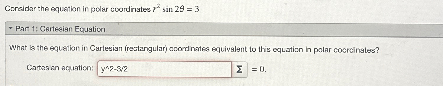 Solved Consider the equation in polar coordinates | Chegg.com