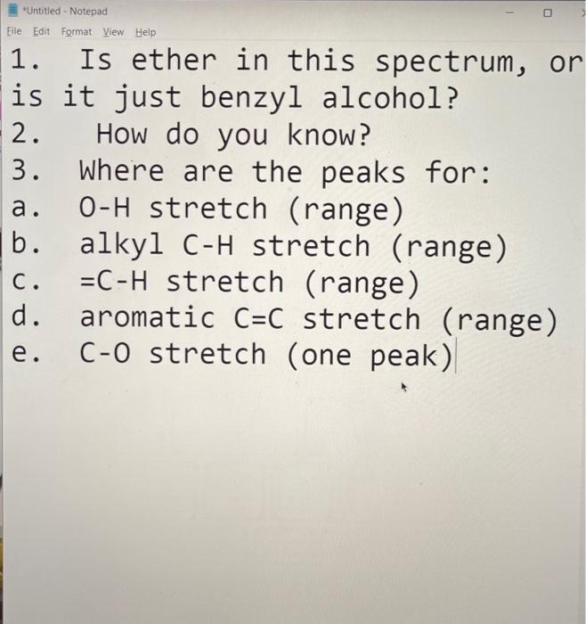 Solved Untitled - Notepad Eile Edit Format View Help 1. Is | Chegg.com