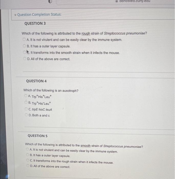 Solved Which of the following is attributed to the rough | Chegg.com