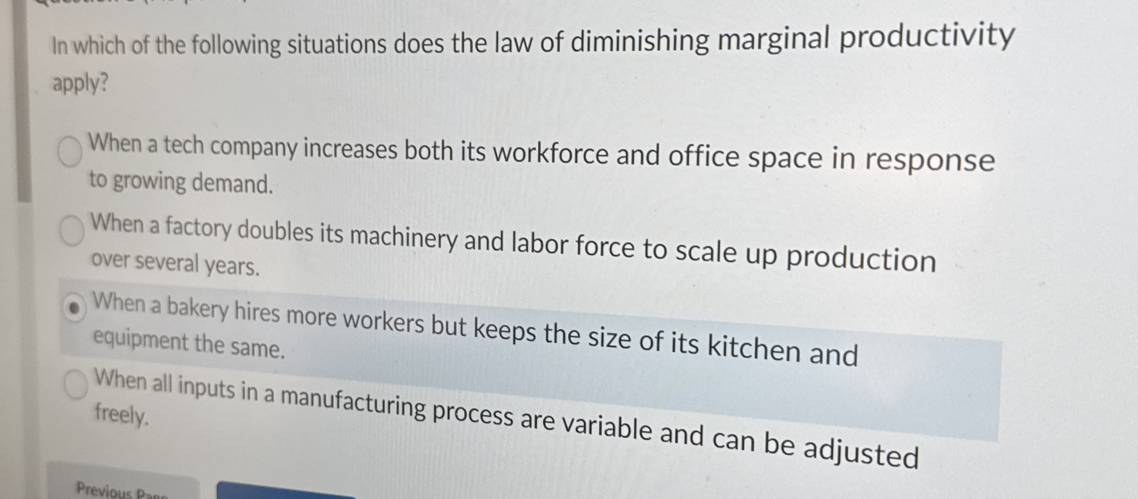 Solved In which of the following situations does the law of | Chegg.com