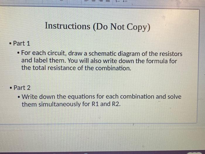 Solved Instructions (Do Not Copy) • Part 1 • For each | Chegg.com
