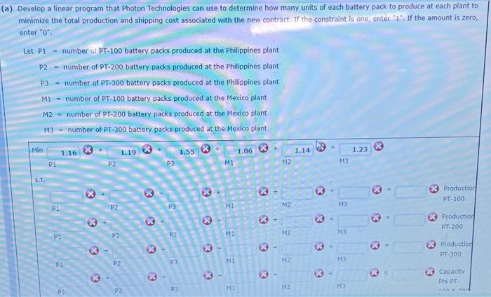 Solved Photon Technologies, Inc., a manufacturer of | Chegg.com