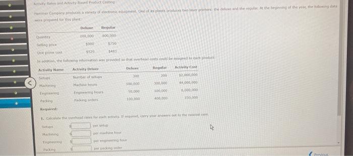 Solved Acties Activity doct Custy Home Company rewarety of | Chegg.com