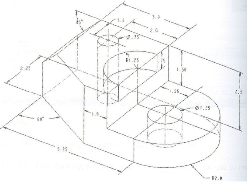 Need help with creation of this part in CATIA V5. | Chegg.com