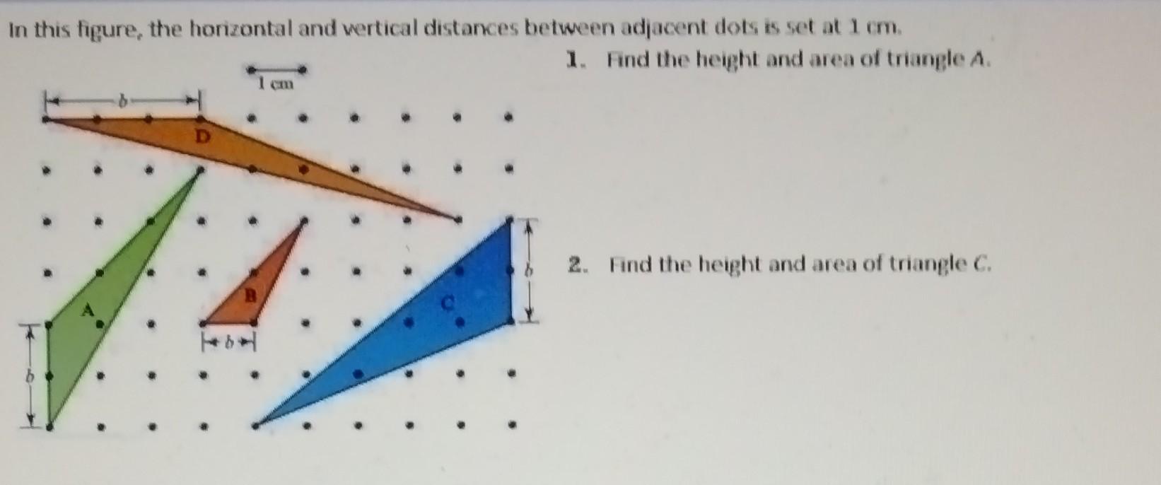 Solved In this figure, the horizontal and wertical distances | Chegg.com