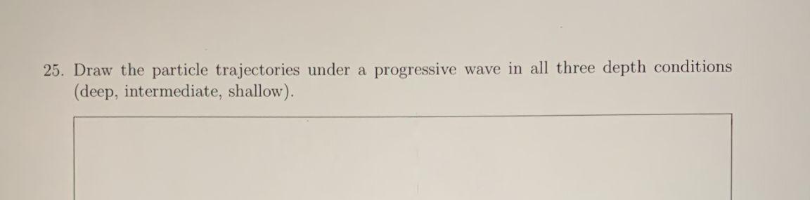 Solved Draw the particle trajectories under a progressive | Chegg.com