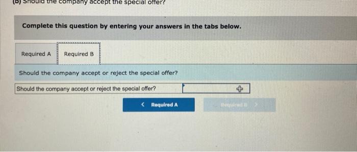 Solved 4 Exercise 23-13 (Static) Special offer pricing LO P7 | Chegg.com