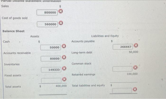 Solved Balance Sheet Analysis Complete the balance sheet and | Chegg.com
