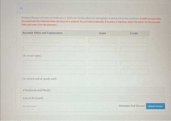 Solved On January 1,2020, Oriole Co.enters into a contract | Chegg.com