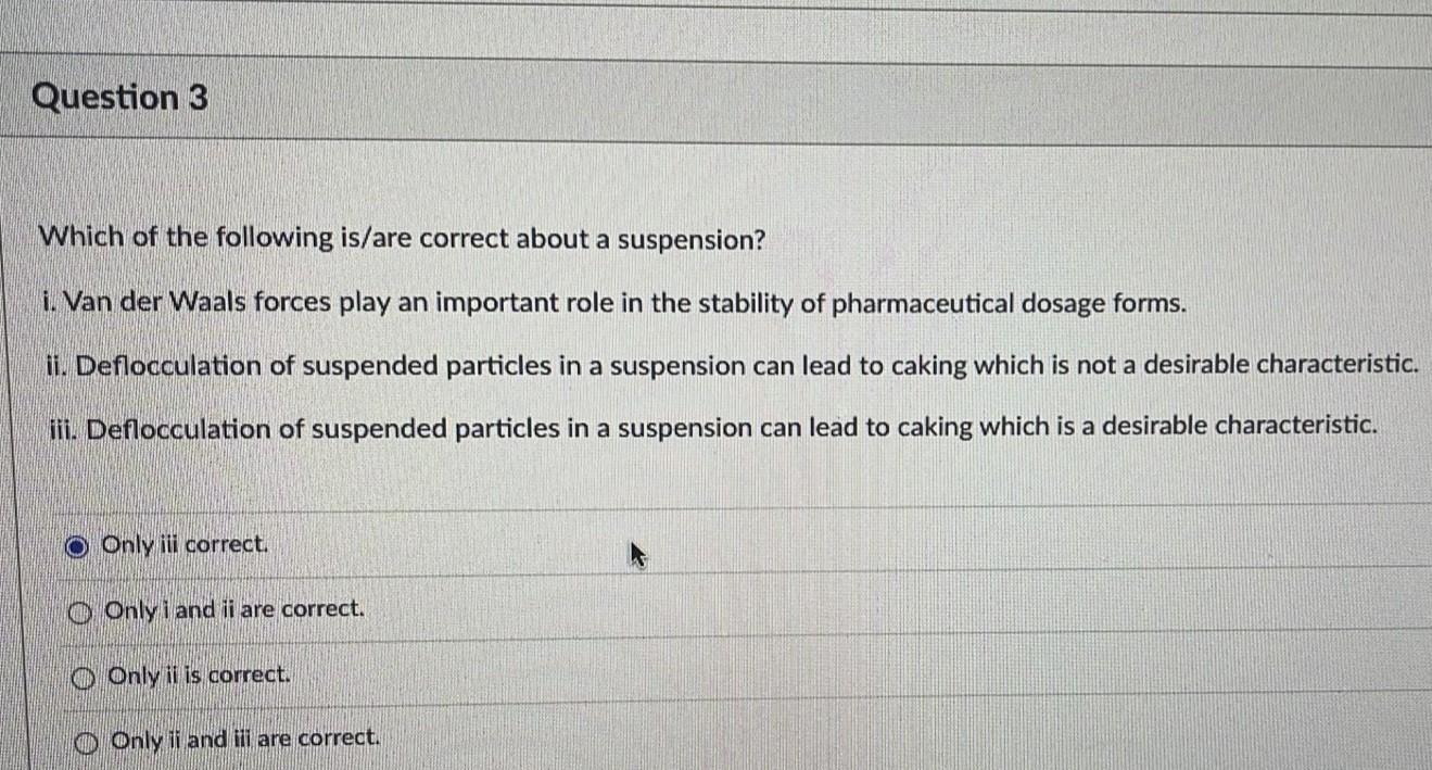 Solved Which of the following is/are correct about a | Chegg.com