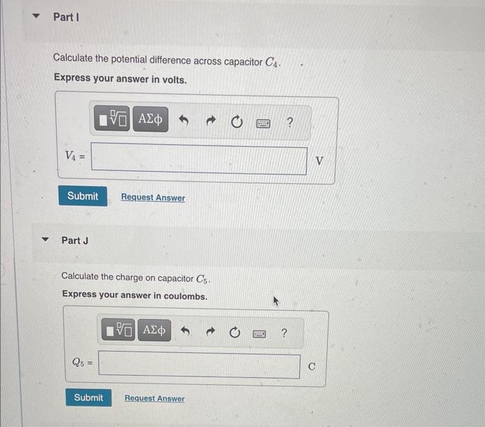 Solved In (Figure 1), C1=C5=8.5μF and C2=C3=C4=4.7μF. Part A | Chegg.com