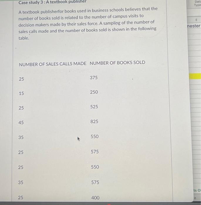 Solved Case study 3: A textbook publisher A textbook | Chegg.com