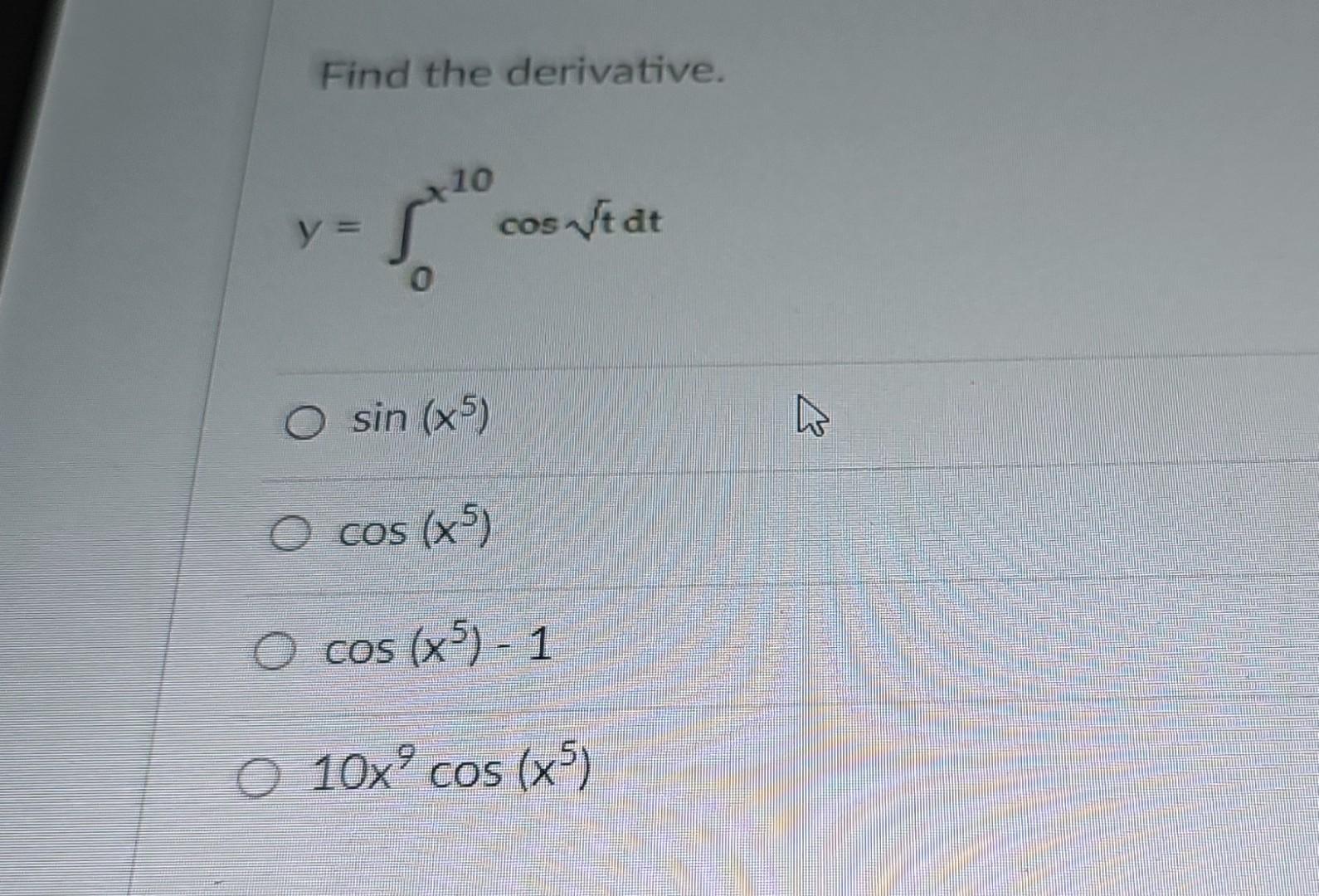 Solved Find the derivative. | Chegg.com