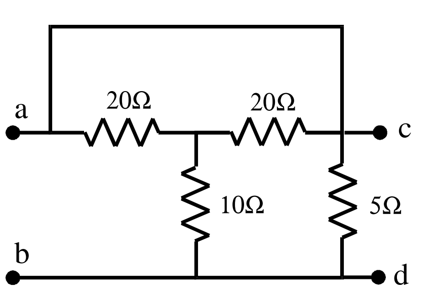 Solved For the following circuits calculate the equivalent | Chegg.com