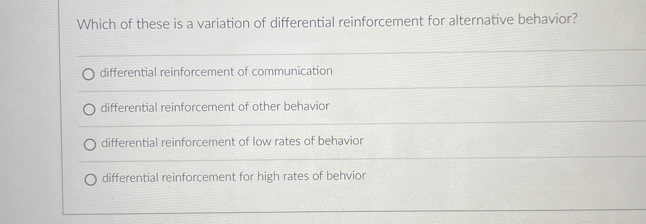 Solved Which of these is a variation of differential | Chegg.com