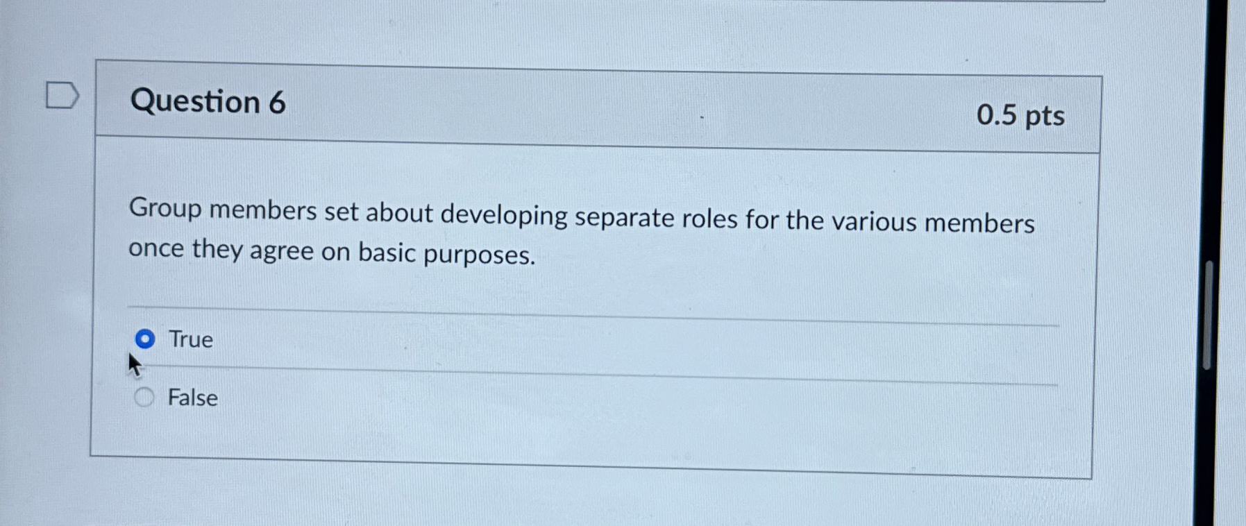Solved Question 6Group members set about developing separate | Chegg.com