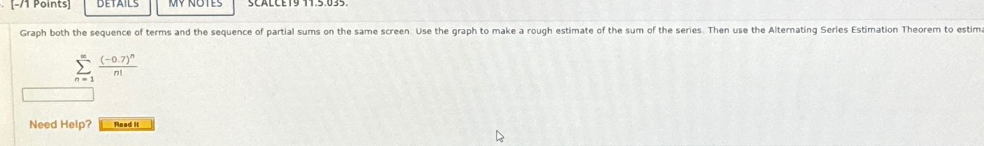 Solved Graph both the sequence of terms and the sequence of | Chegg.com