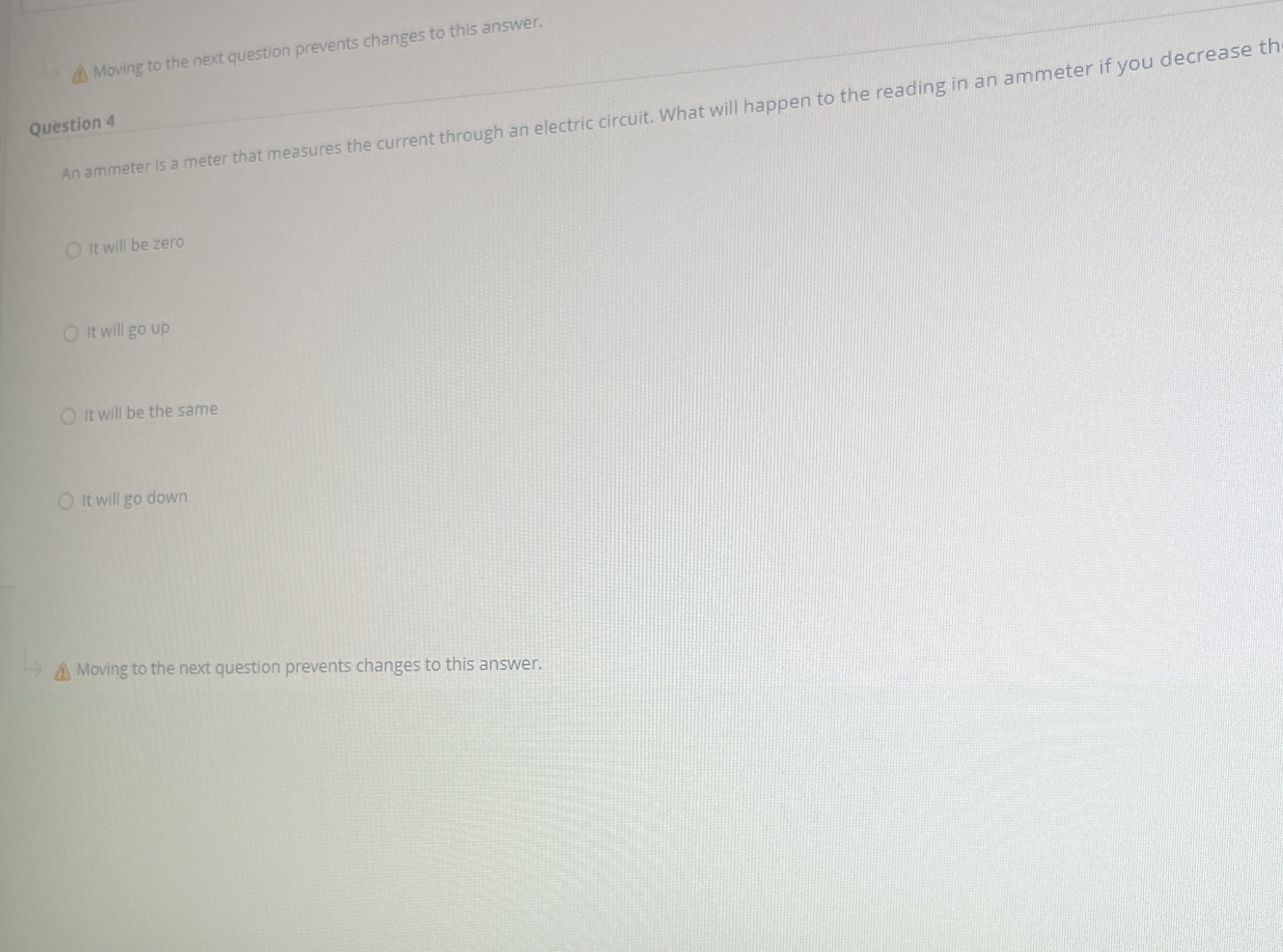 Solved Moving to the next question prevents changes to this | Chegg.com