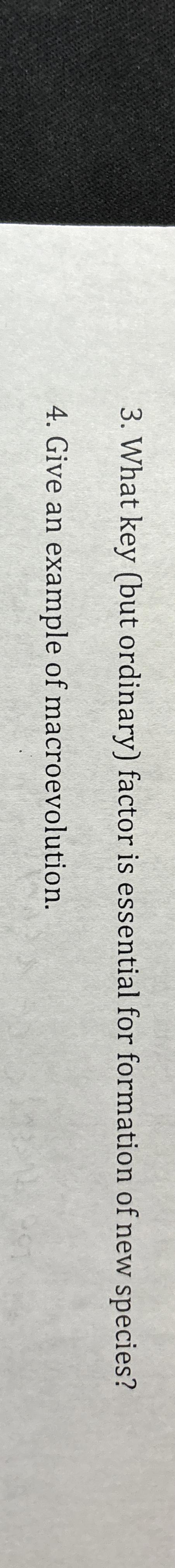 Solved What key (but ordinary) ﻿factor is essential for | Chegg.com