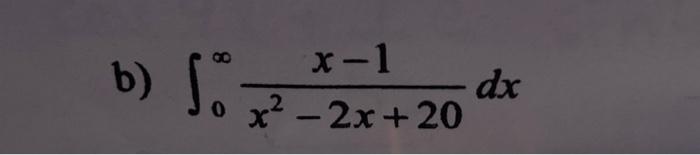 Solved determine whether integrals converge or diverge b) ( | Chegg.com