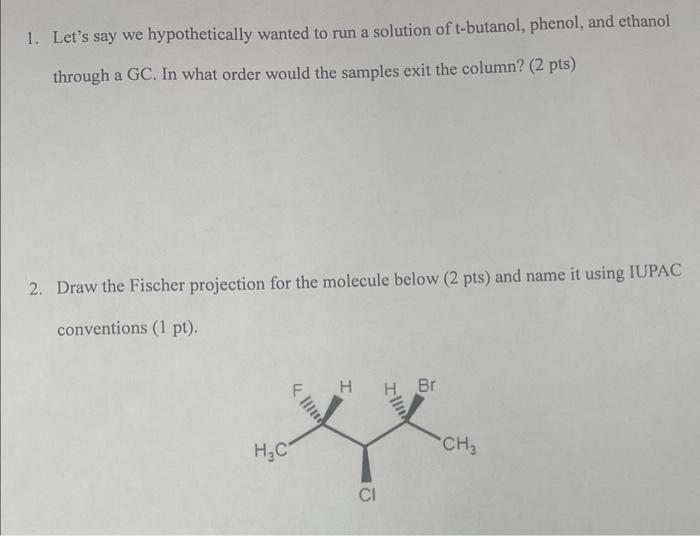 Solved 1 Lets Say We Hypothetically Wanted To Run A