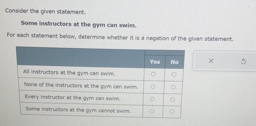 Solved Consider the given statement. Some instructors at the | Chegg.com