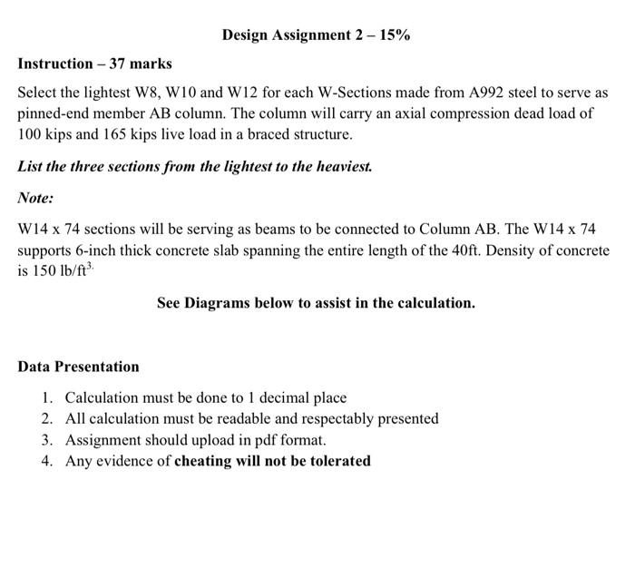 Solved Design Assignment 2 - 15% Instruction - 37 marks | Chegg.com