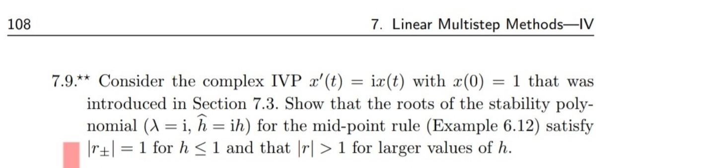 Solved This question from the book : numerical methods for | Chegg.com