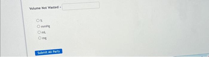 Solved * of Dead Space Equation (symbolized by VTVD ): | Chegg.com