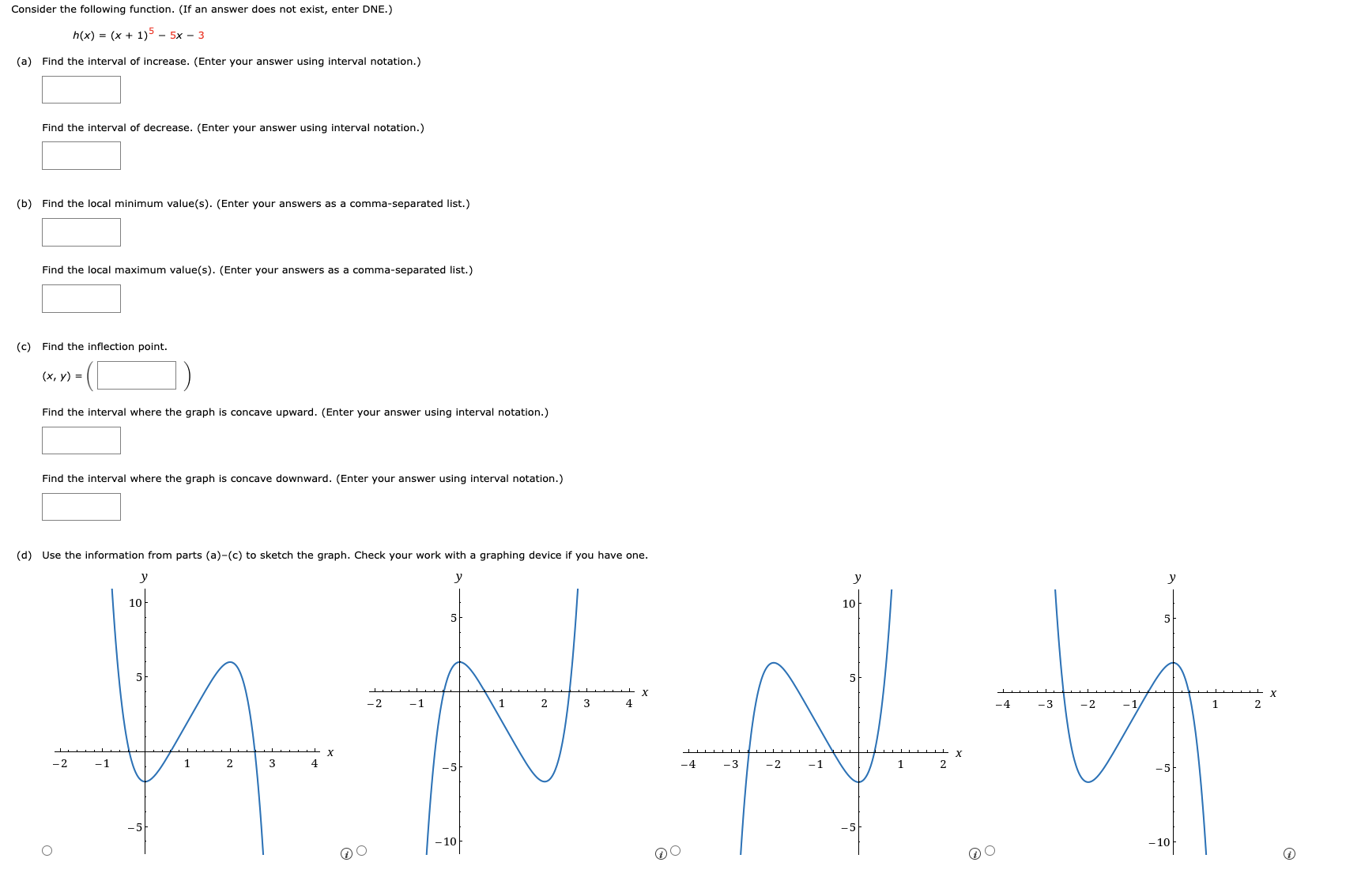 Solved (d) ﻿Use the information from parts (a)-(c) ﻿to | Chegg.com
