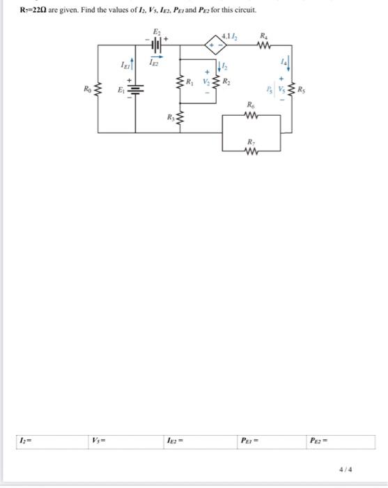 Solved In the DC circuit E1=48V, E2=24V R0=30Ω , R1=33Ω , | Chegg.com