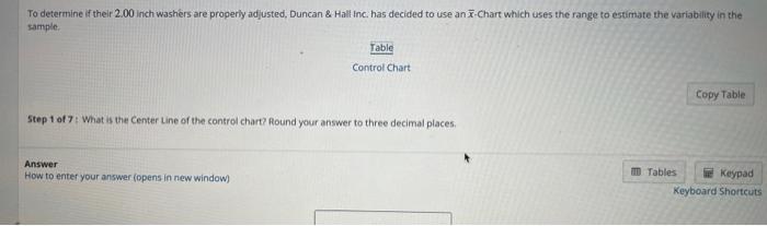 Solved Step 1 of 7 : What is the Center Line of the control | Chegg.com