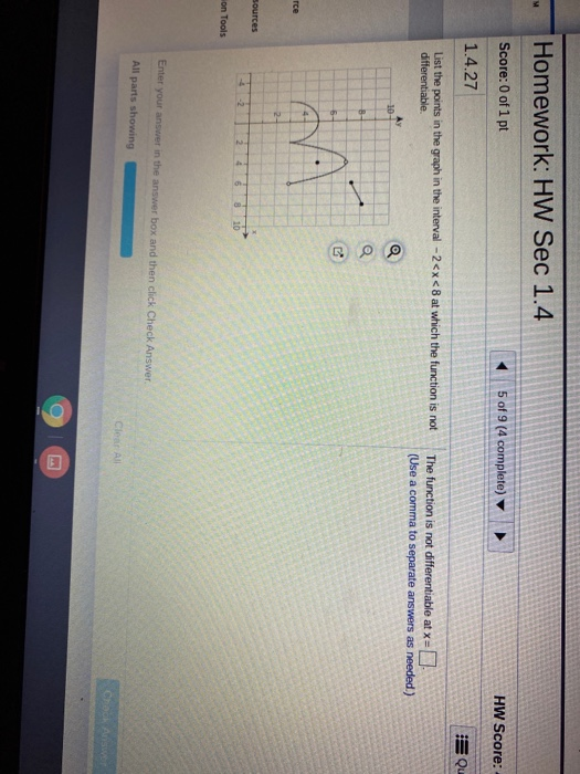 Solved Homework Hw Sec 1 4 Score 0 Of 1 Pt 1 4 27 5 Of 9