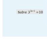 Solved Solve. 73x=532x−1=10 | Chegg.com
