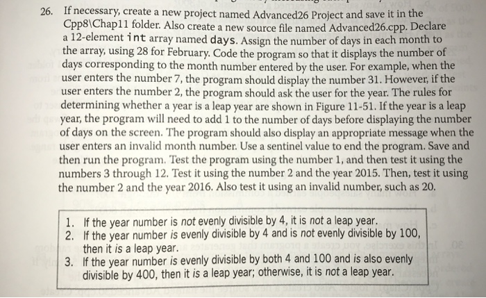 Solved US 26. If necessary, create a new project named | Chegg.com